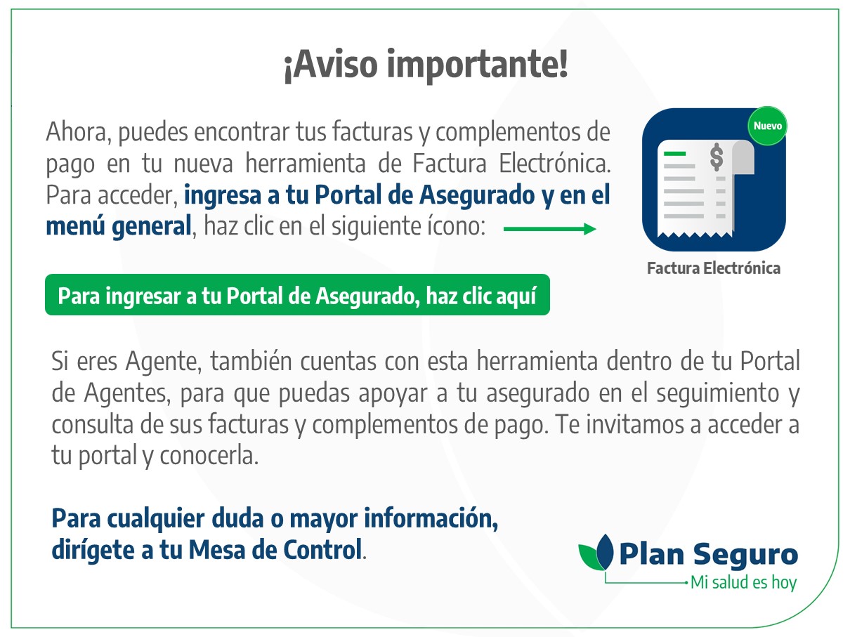 Plan Seguro - Mi Salud es HOY